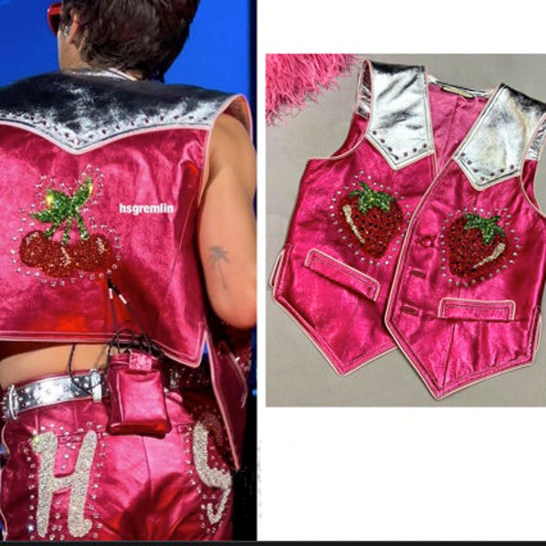 Harry S. Strawberry Sequin Applique / Sew on Patch / DIY - Etsy