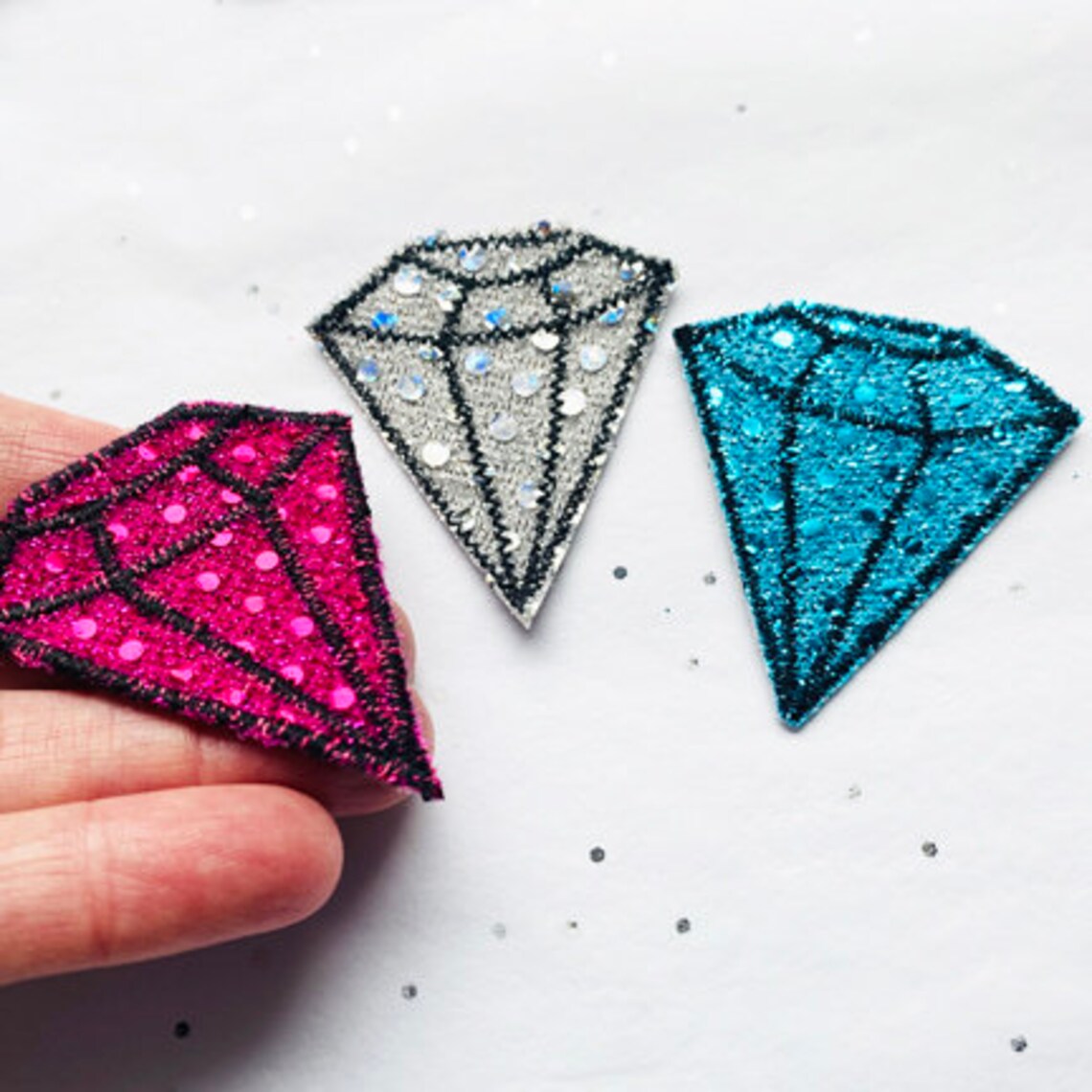 Taylor S. Bejeweled Sequin Patches / Sew on or Glue on / DIY Fan ...