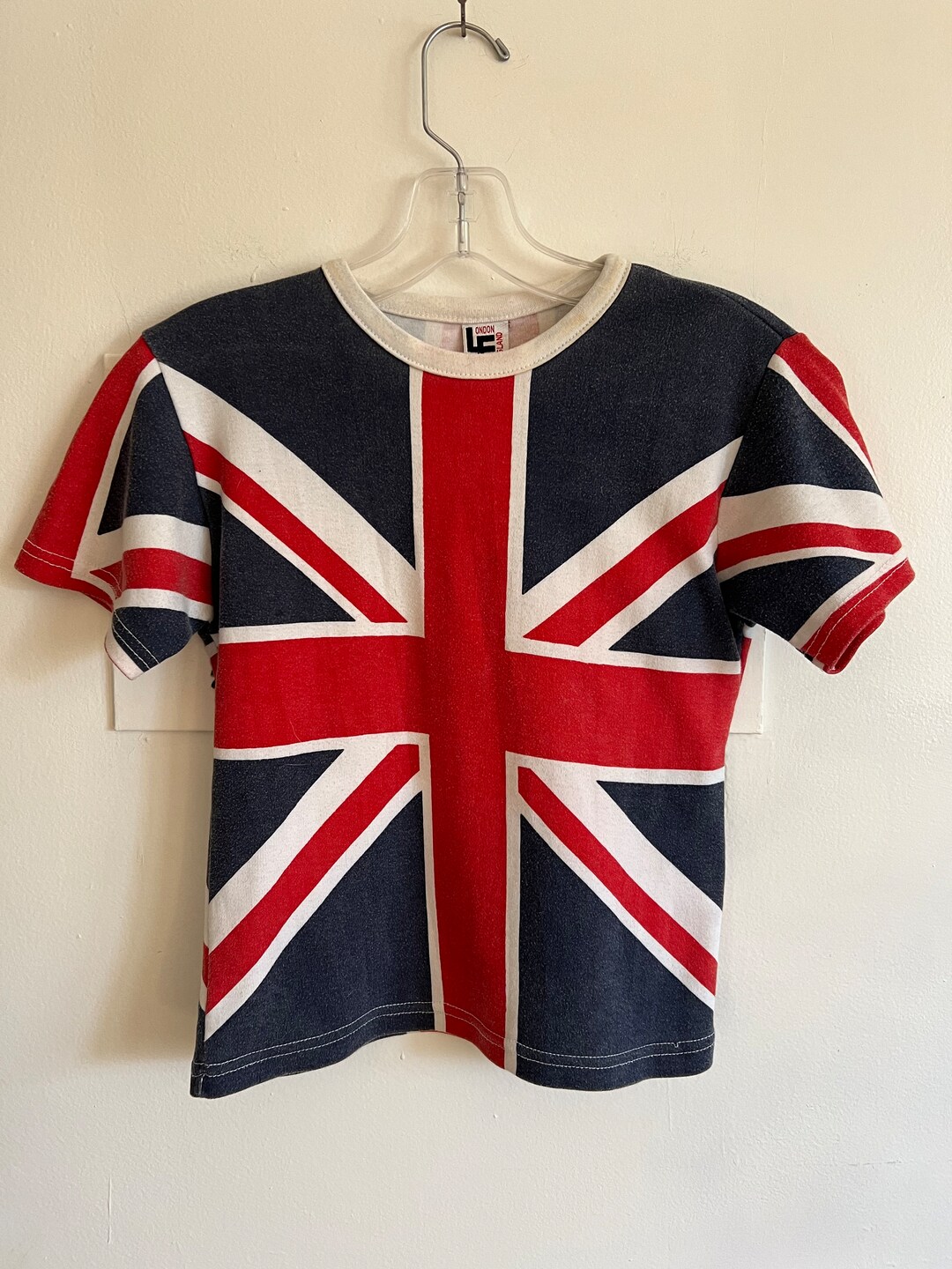 Vintage London England Cropped T Shirt Spice Girls - Etsy