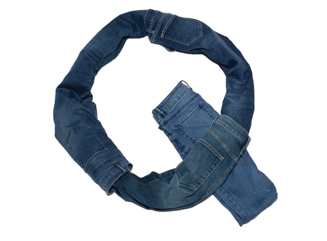 Denim Alphabet Poster - Etsy