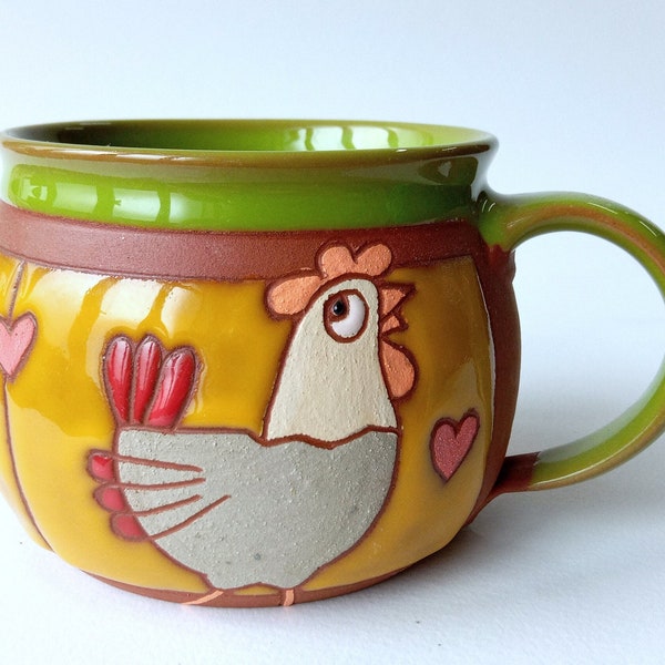 Chicken Mug - Etsy