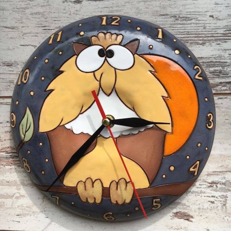 Children Wall Clock - Etsy
