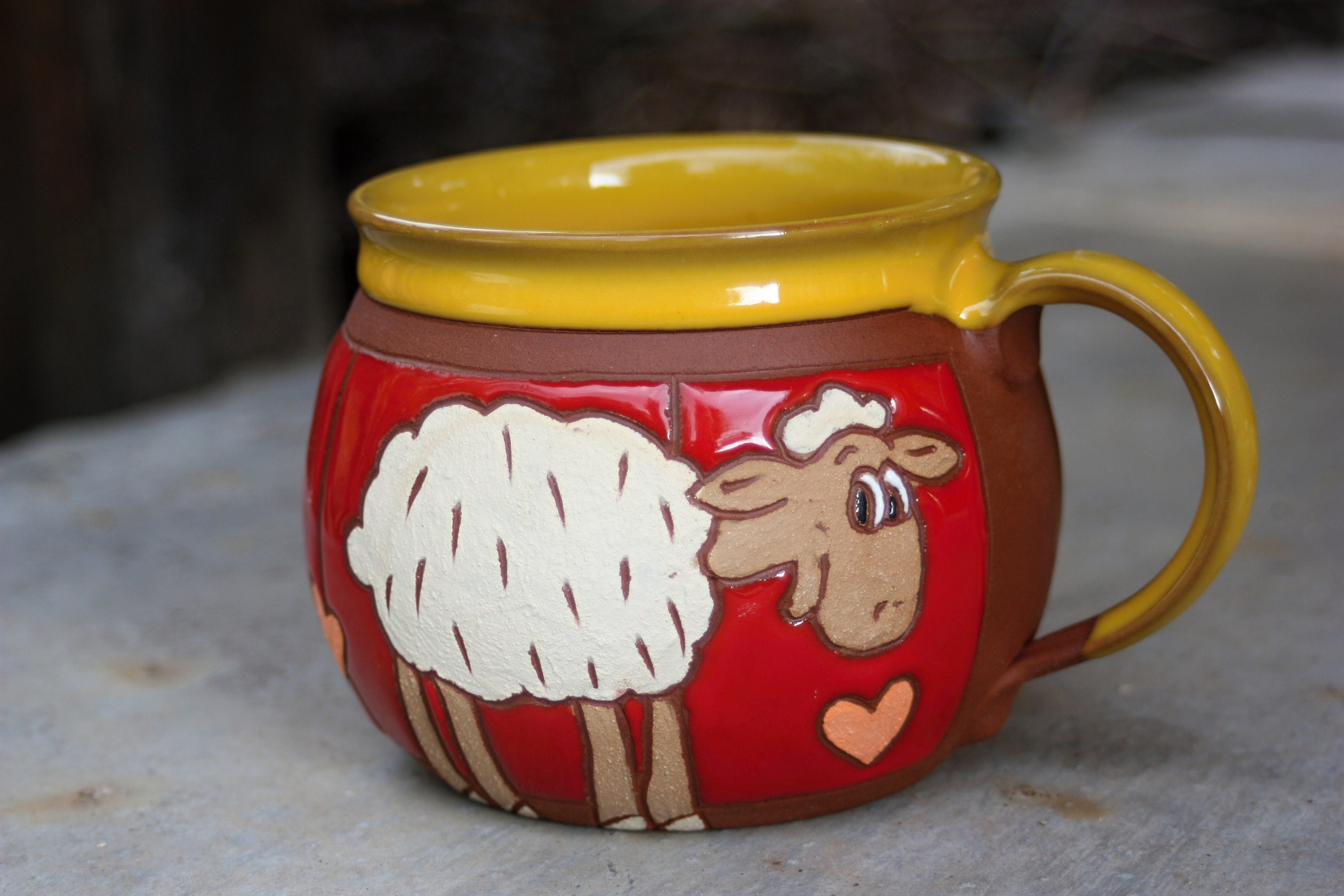 Coffee mug handmade Pottery coffee mug Cup for kids | Etsy