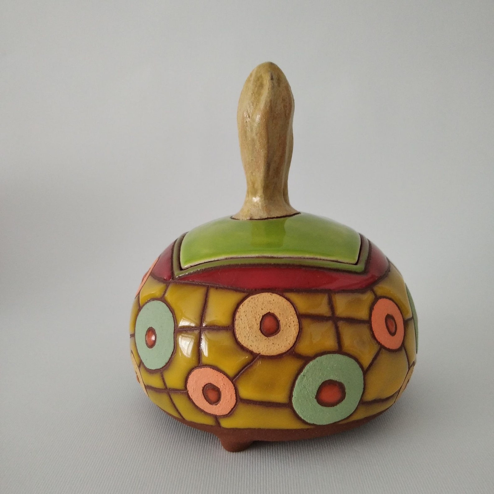 Pottery Sugar Bowl Ceramic Sugar Canister Ceramic Honey Pot | Etsy