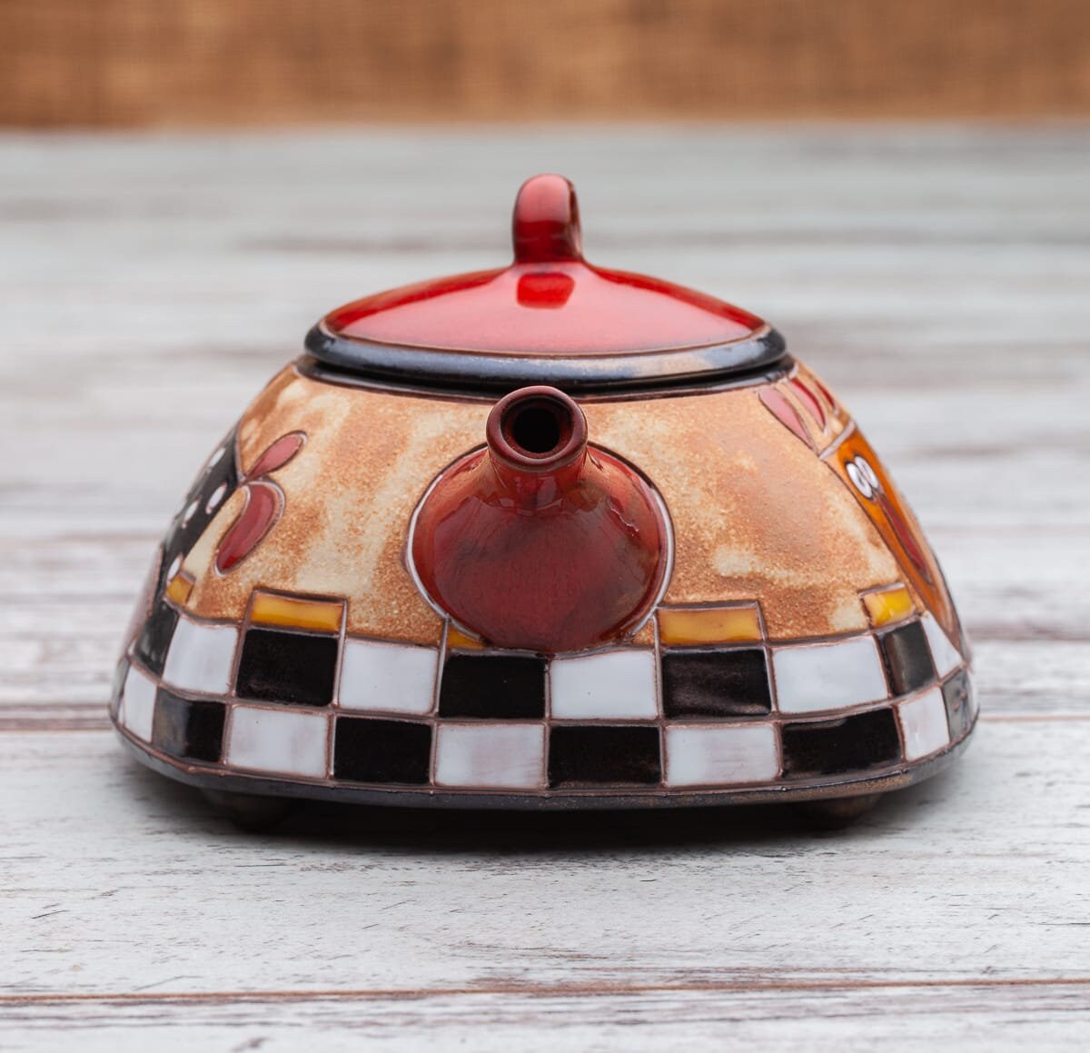 Pottery Teapot, Ceramic Tea Pot, Small Teapot, Tea Lovers Gift ...