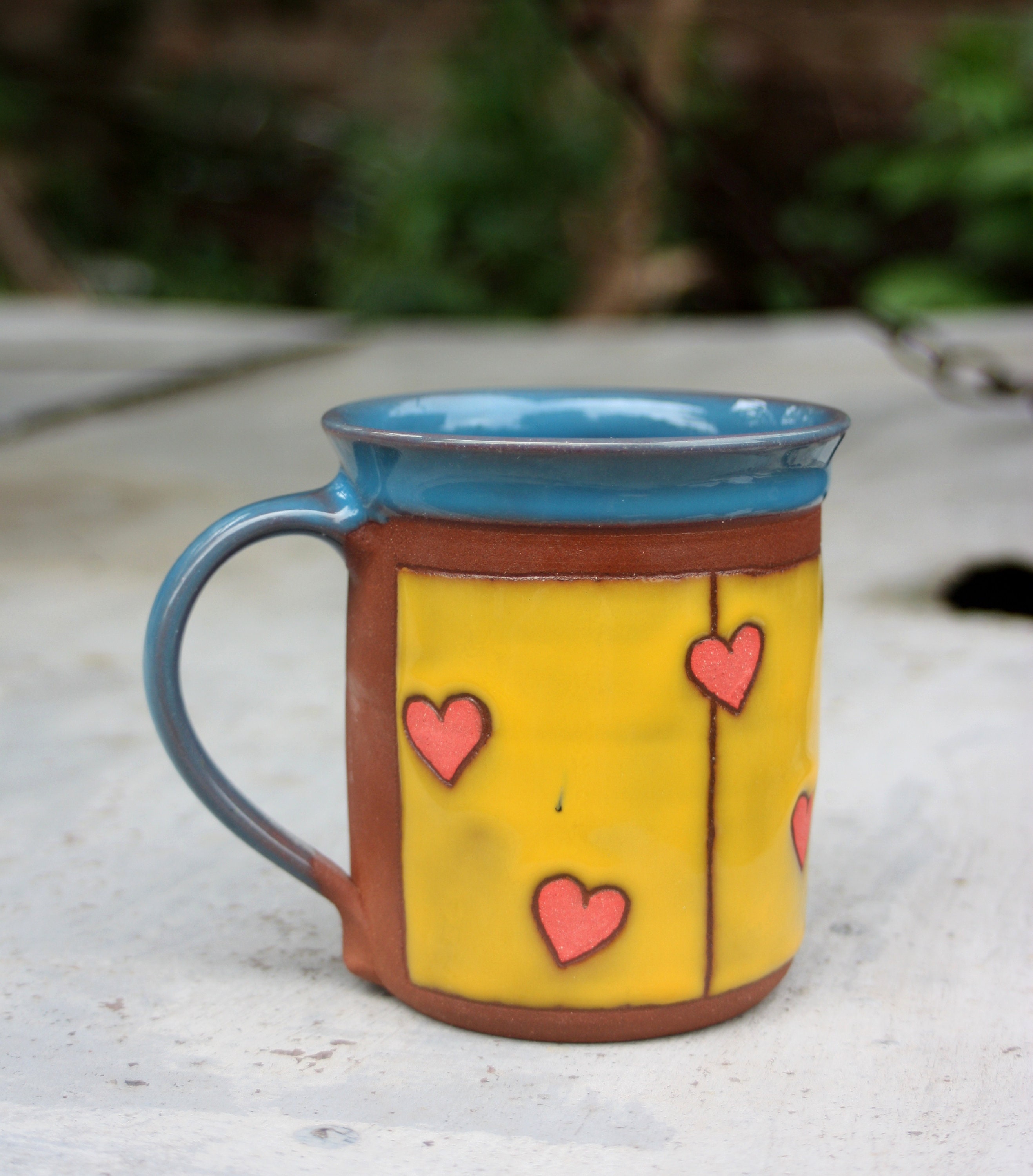 Coffee Cup Handmade Cat Design Cup Ceramic Mug Cats | Etsy