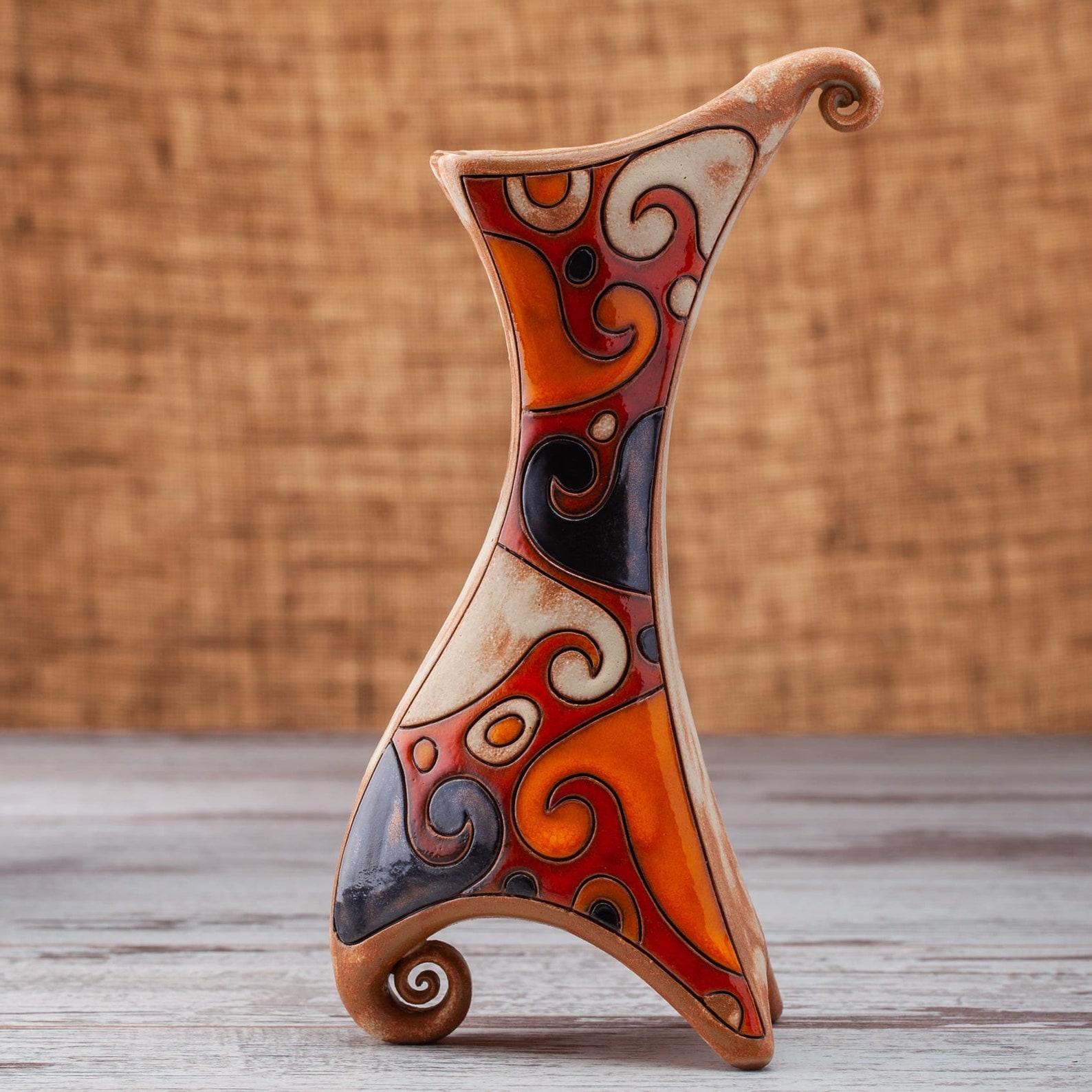 Handmade ceramic vase Table decoration Living room decor | Etsy