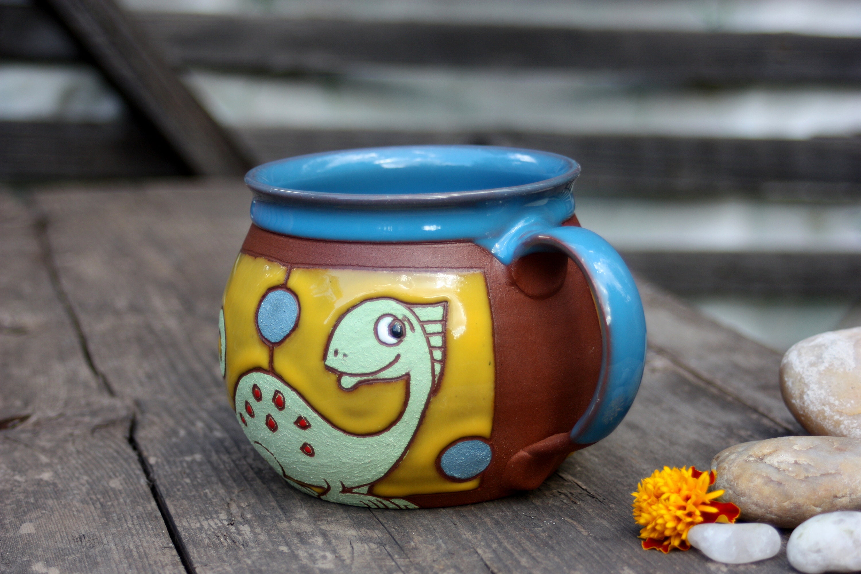 Pottery mug Gift kids mug Ceramic mug Handmade mug | Etsy