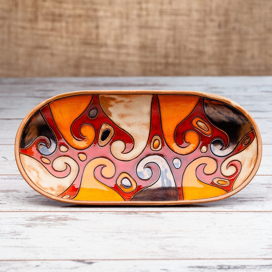Fruit Bowl, Decorative Dish, Serving Plate, Table Decor Dish, Christmas ...