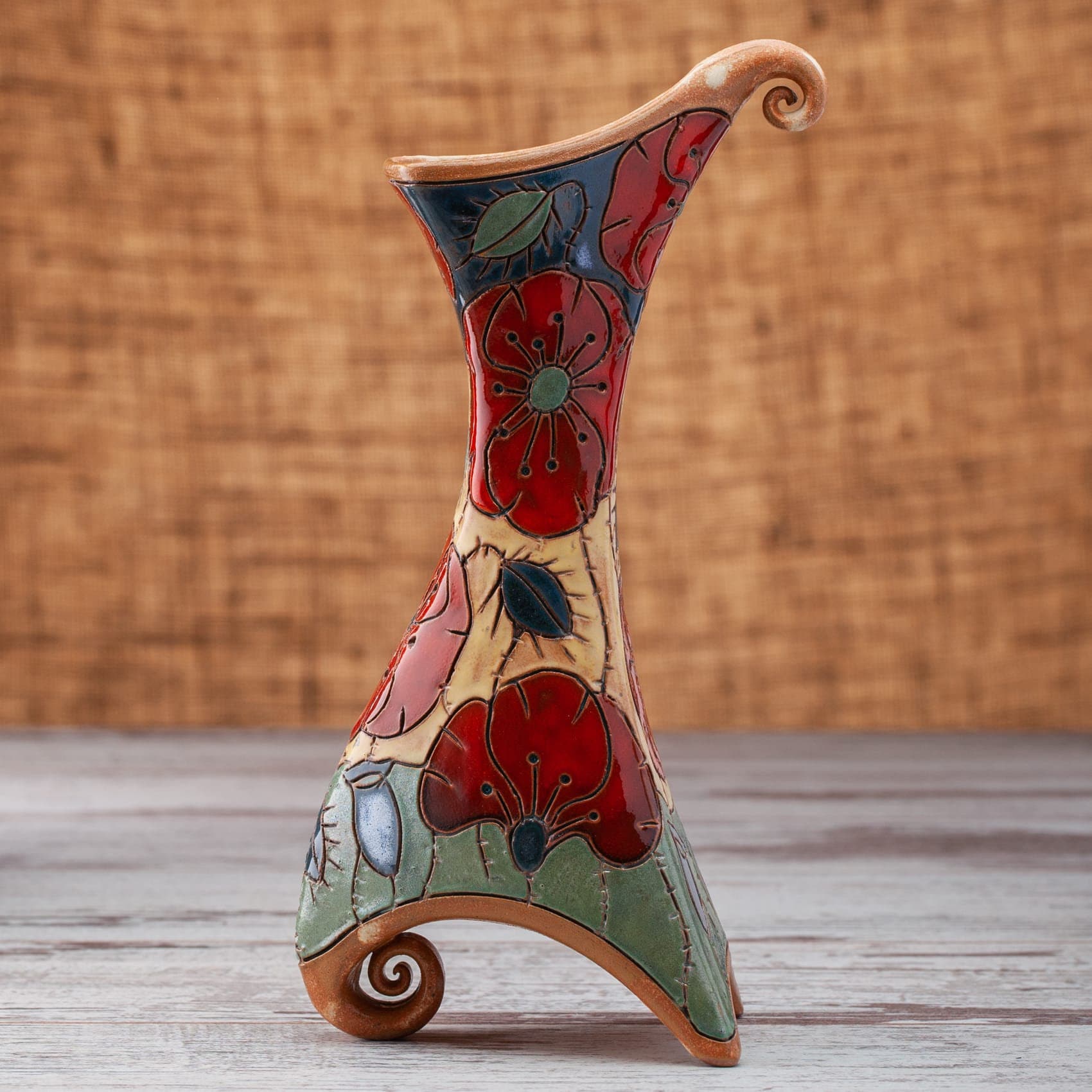 Small Ceramic Vase Handmade Pottery Vase Flower Vase - Etsy