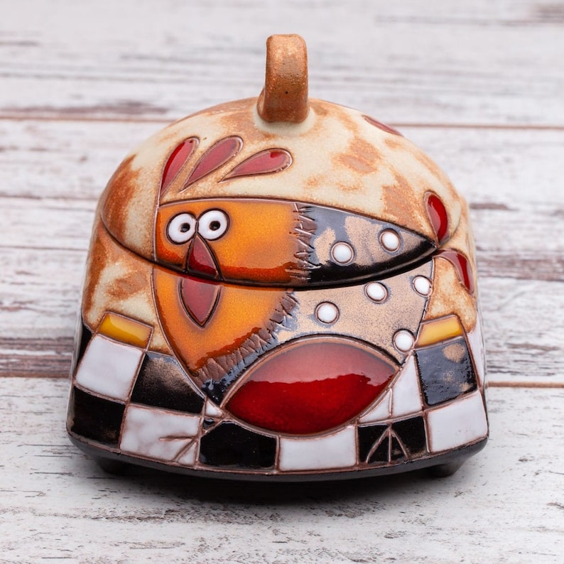 Handmade Jewelry Box Trinket Box Pottery Container Pottery - Etsy