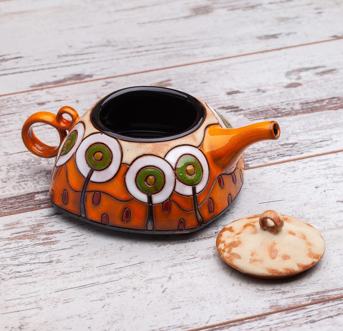 Pottery Teapots Ceramic Tea Pot Teapot Handmade Art Pottery - Etsy