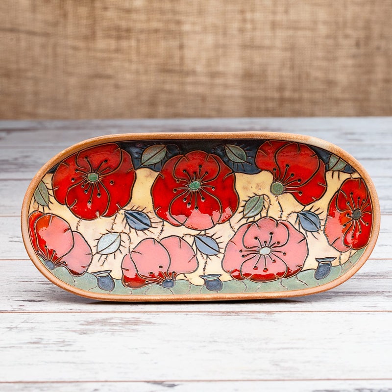 Ceramic Fruit Plate - Etsy