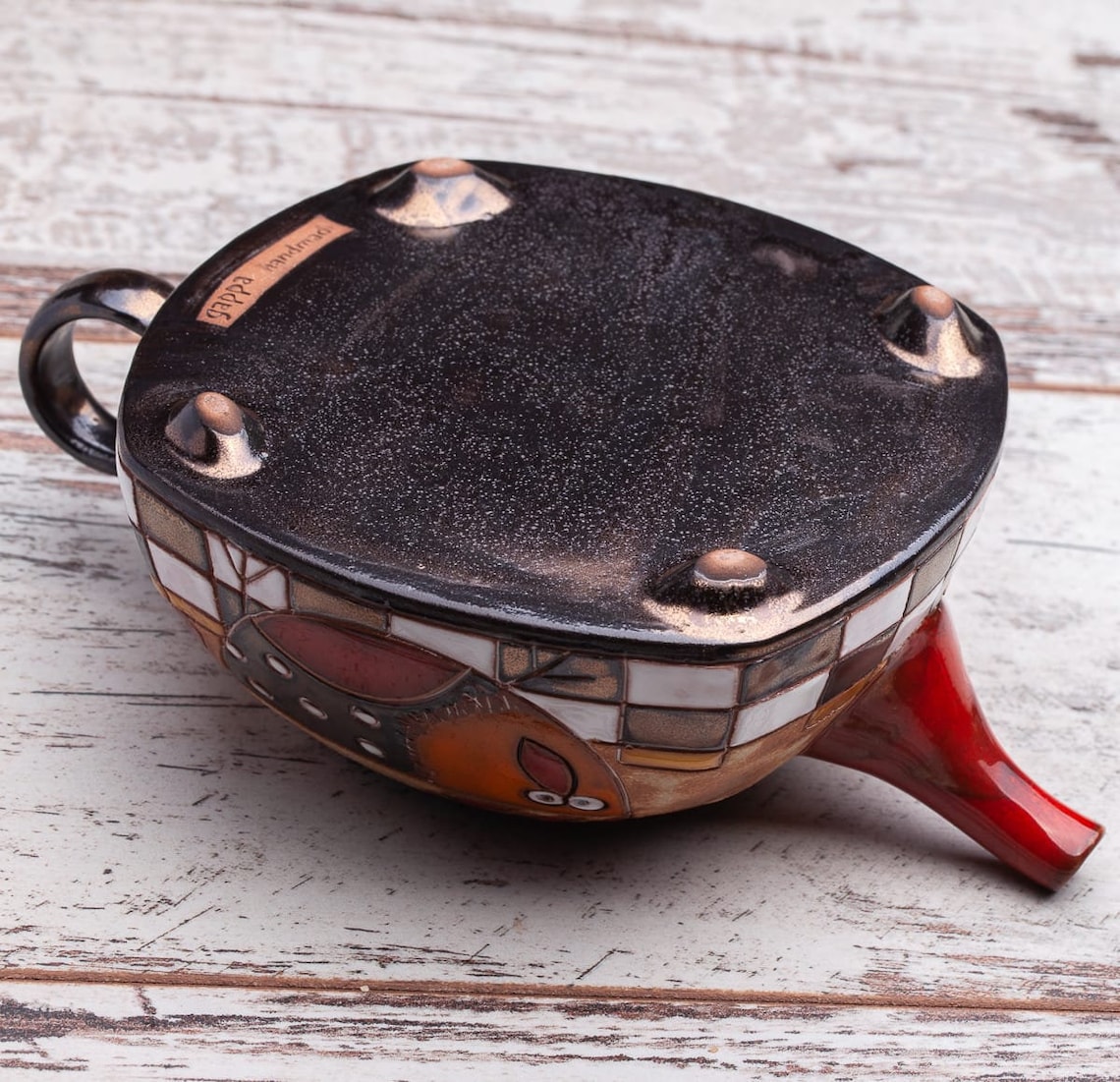 Pottery Teapot Ceramic Tea Pot Small Teapot Tea Lovers | Etsy