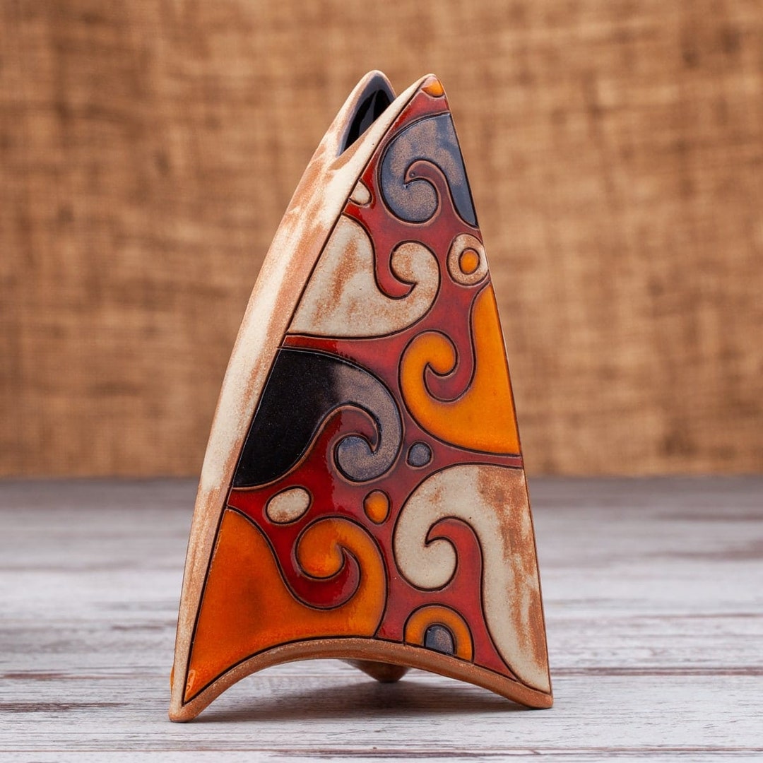 Flower Vase Ceramic, Little Handmade Vase, Table Decor Centerpiece ...