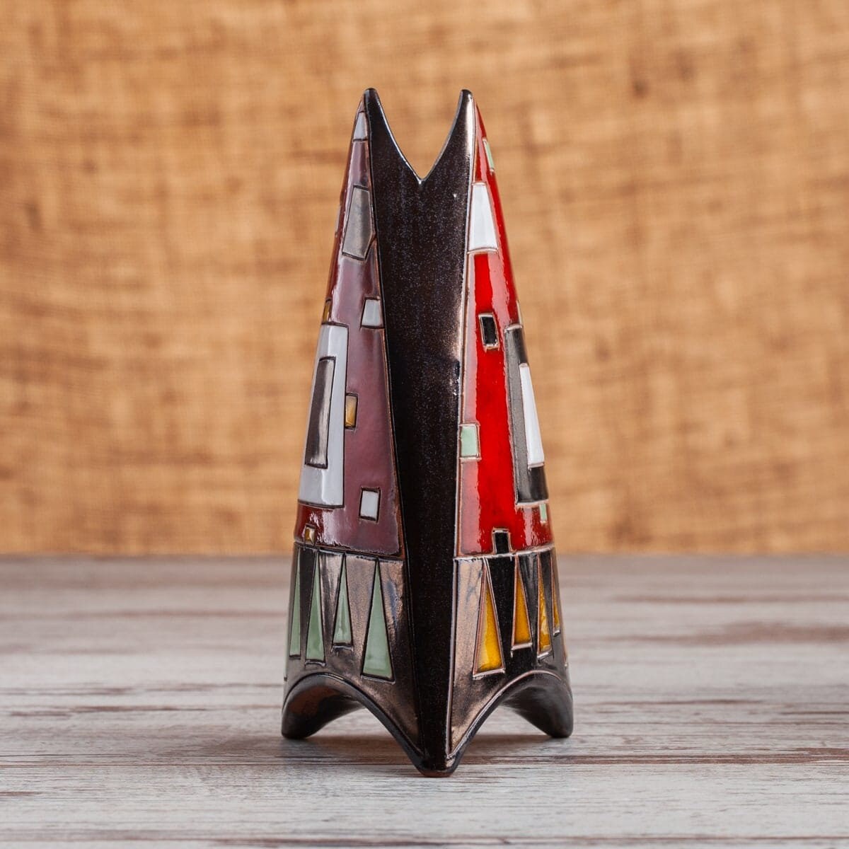 Handmade Flower Vase Hand Painted Vase Pottery Vase Ikebana | Etsy