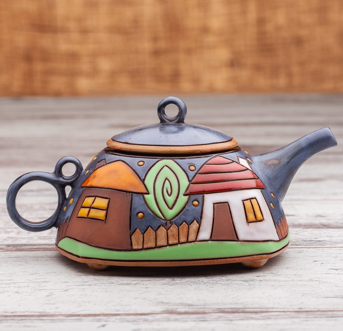 Teapot Handmade Teapot for One Ceramic Teapot Unique - Etsy