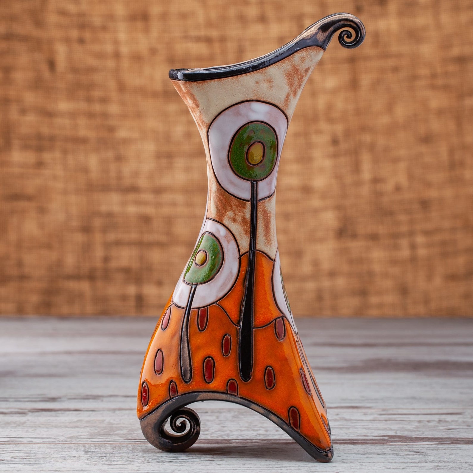 Unique Ceramic Vase, Pottery Flower Vase, Home Decor, Modern Vase ...