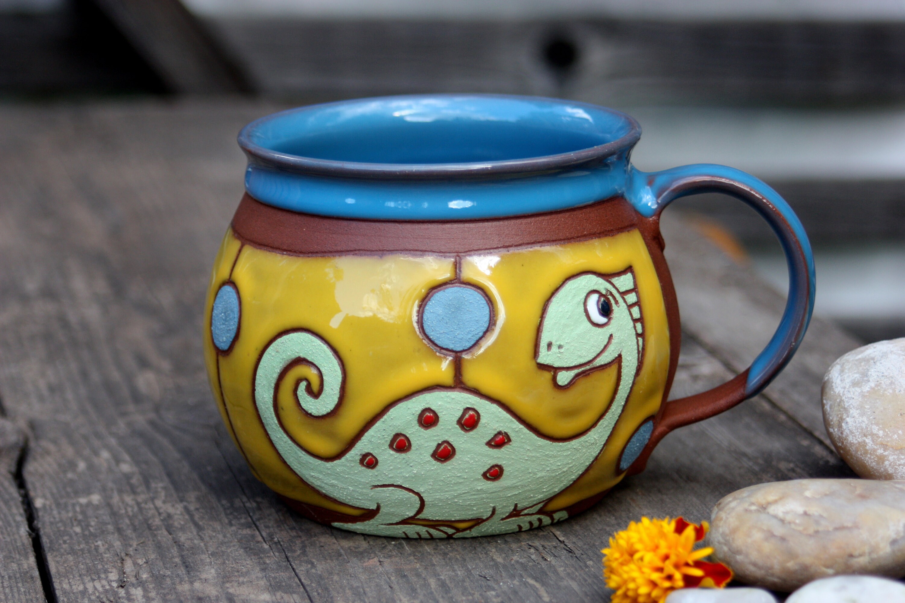 Pottery mug Gift kids mug Ceramic mug Handmade mug | Etsy