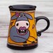 Handmade Ceramic Mug With Donkey Pottery Mug Handmade Mugs - Etsy