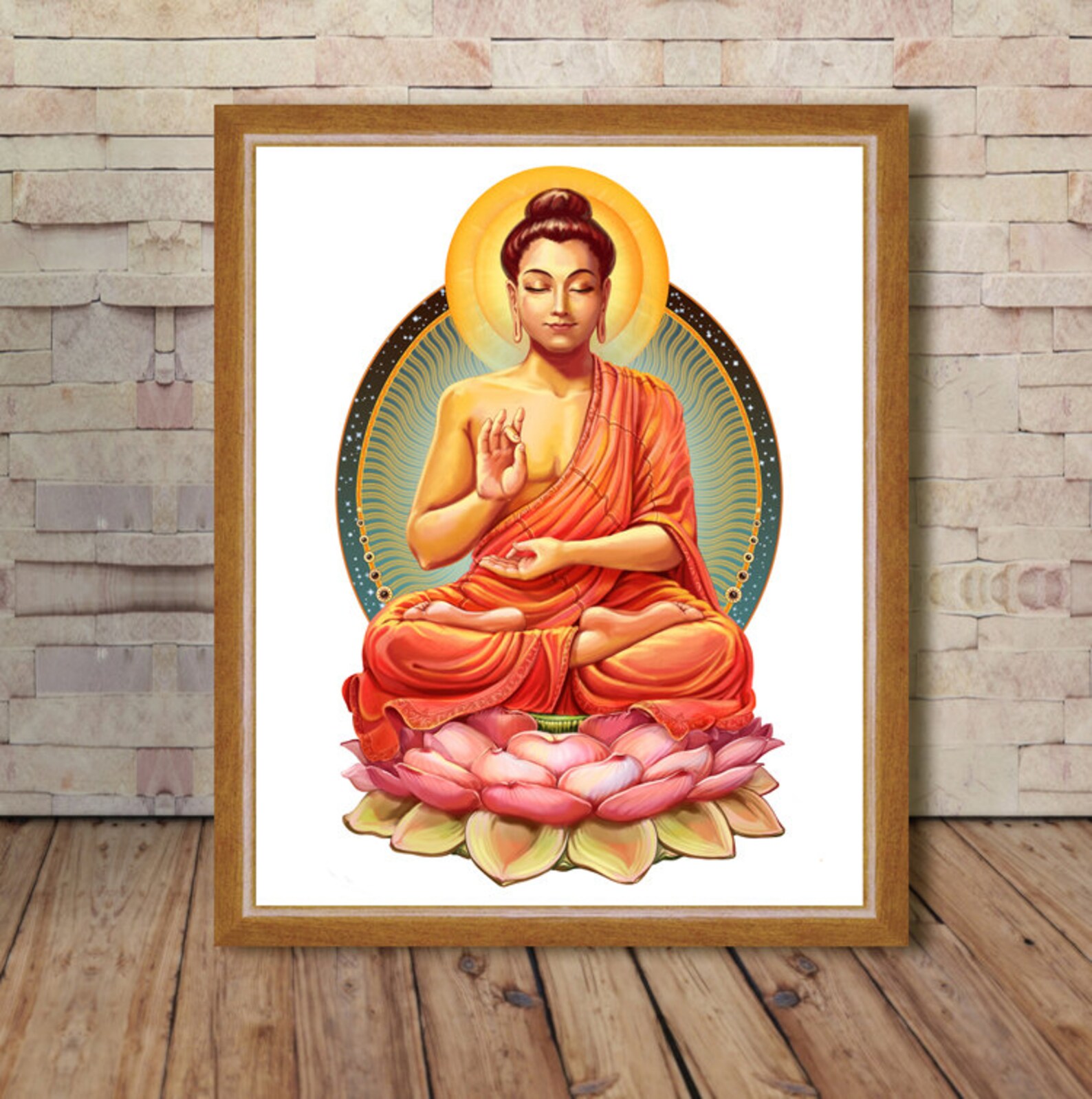 Buddha Print, Zen Decor, Pop Art, Posters, Meditation Wall Art ...