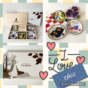 Peter Rabbit Plate Set ( 5 Pcs/set) - Japan Limited Edition ...