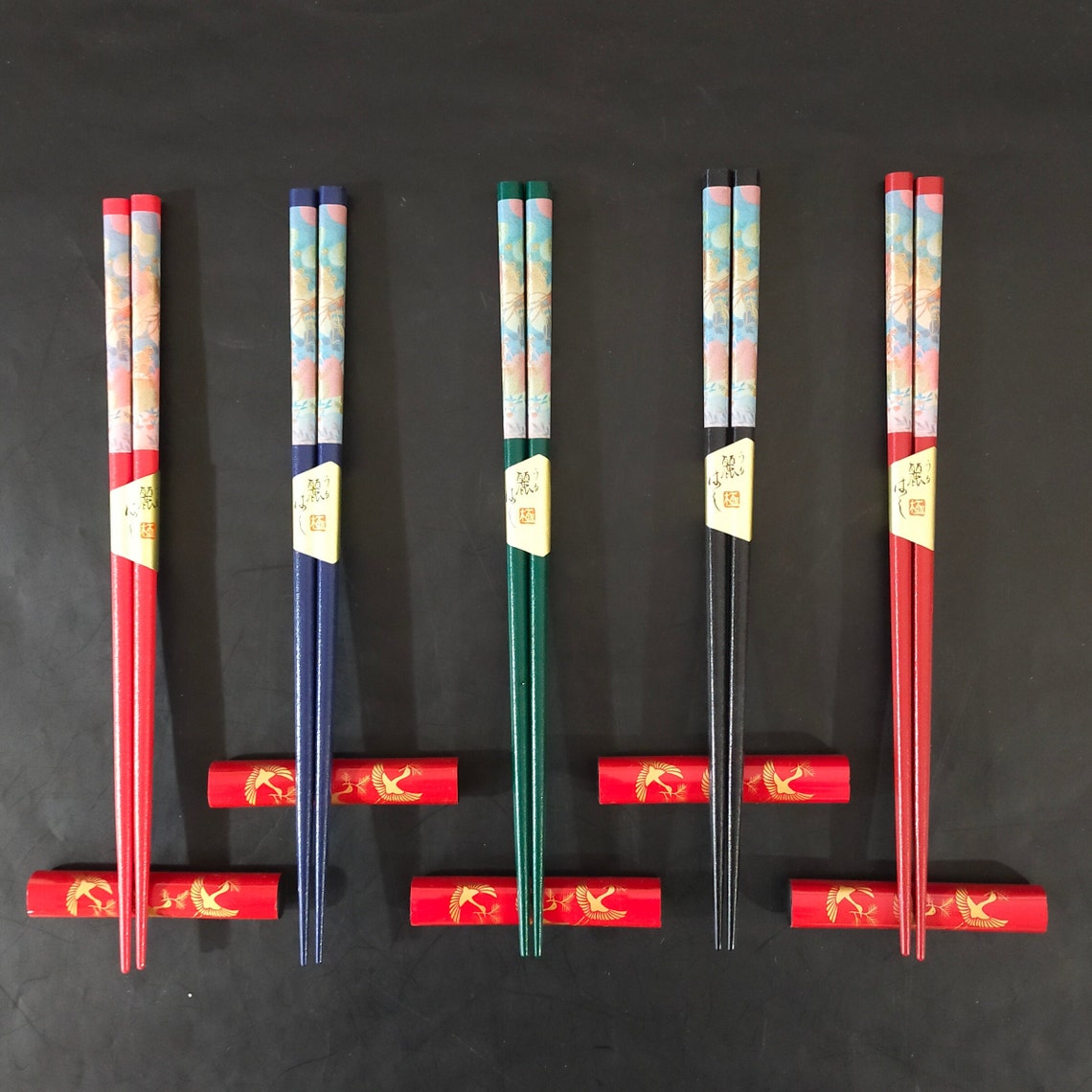 Fancy Chopstick Set Vintage Unused Gift Wrapped - Etsy