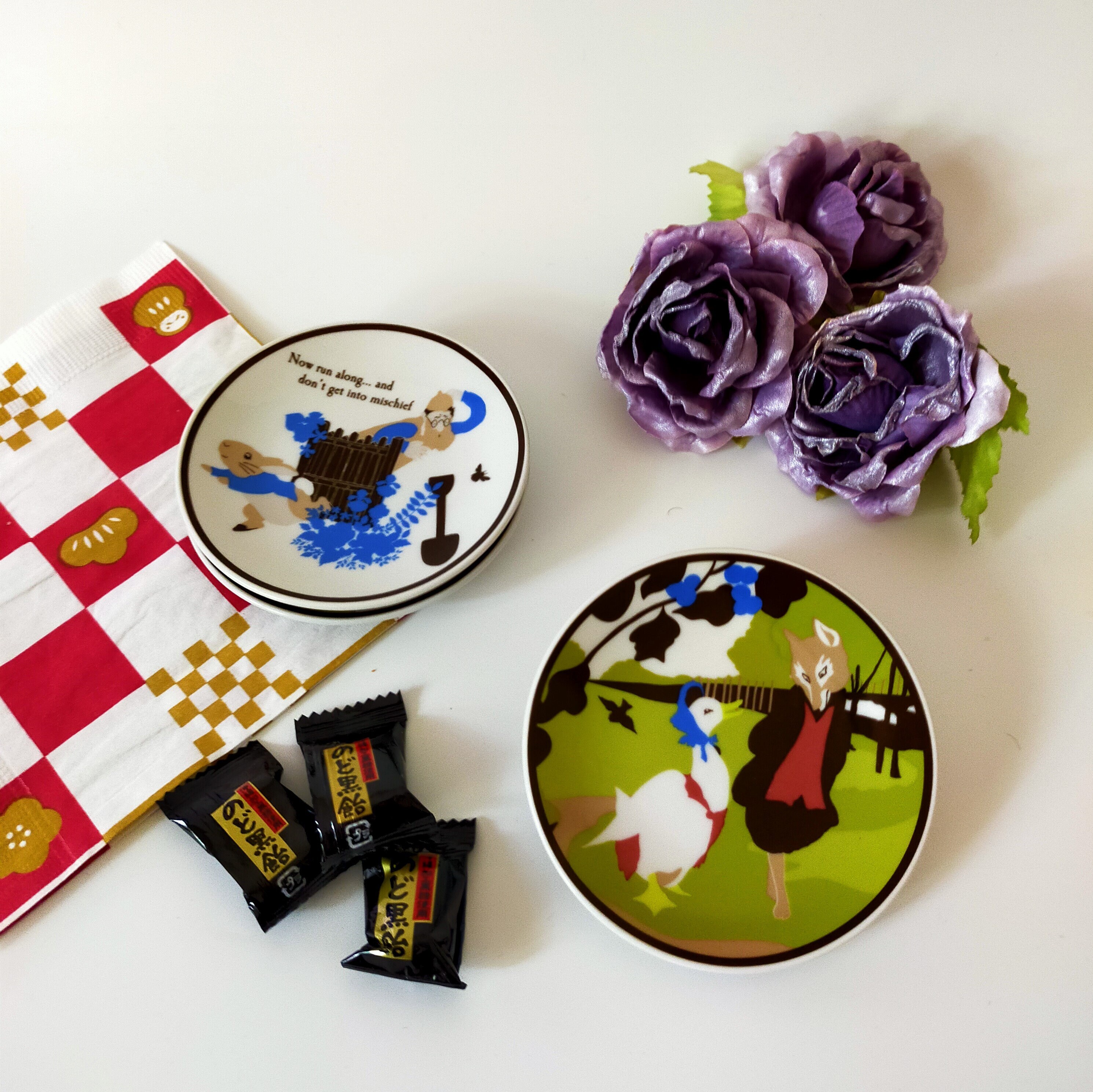 Peter Rabbit Plate Set 5 Pcs/set Japan Limited Edition Collectible ...