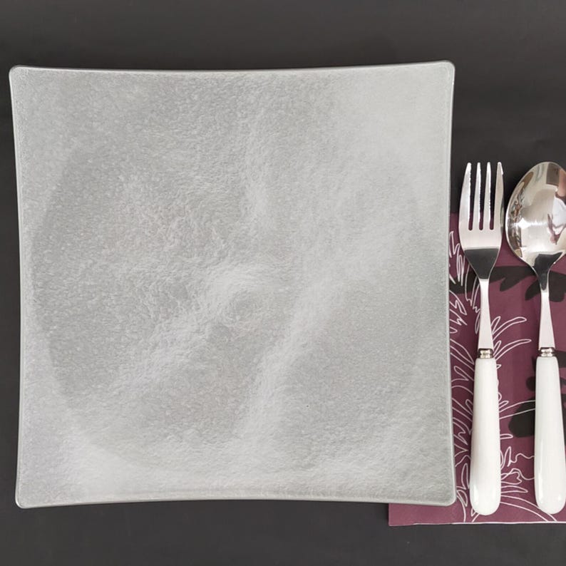 Modern Japanese 8.85" Square Plates ; Set of 3 (8.85") ; Gift Ready ...