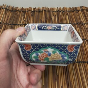 Japanese Square Ceramic Bowls (5 Pcs / SET ) ; Vintage Unused ; Gift ...