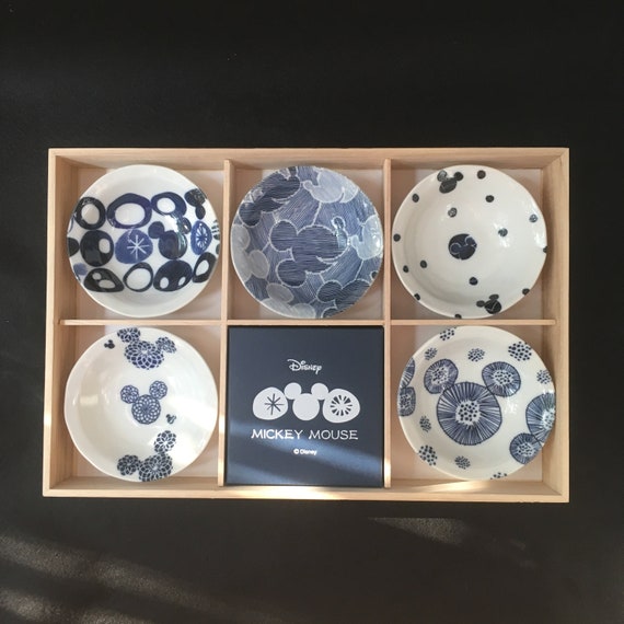 Disney Side Plates 5pcs/set Collector Plates Japan Blue - Etsy
