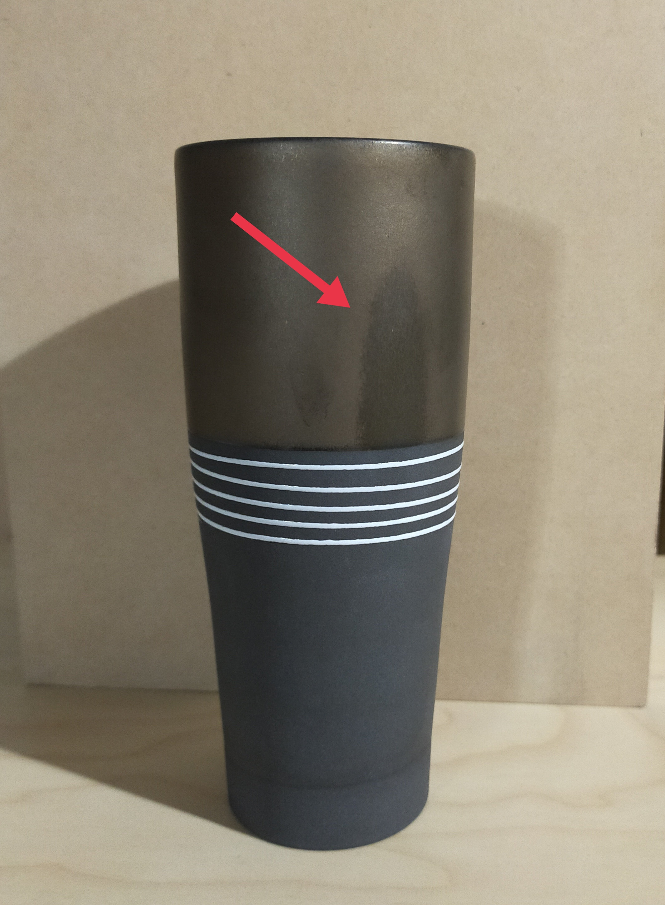 Two Ceramic Tumblers & Matching Small Plates Set Wooden Box - Etsy