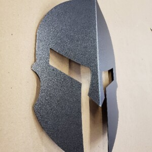 Spartan Helmet Metal Wall Hanging 3D Metal Spartan Helmet Custom Metal ...