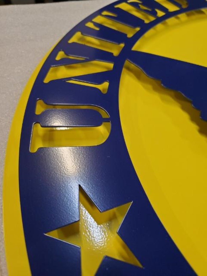 US Navy Logo Military Metal Sign Armed Forces Metal Wall | Etsy