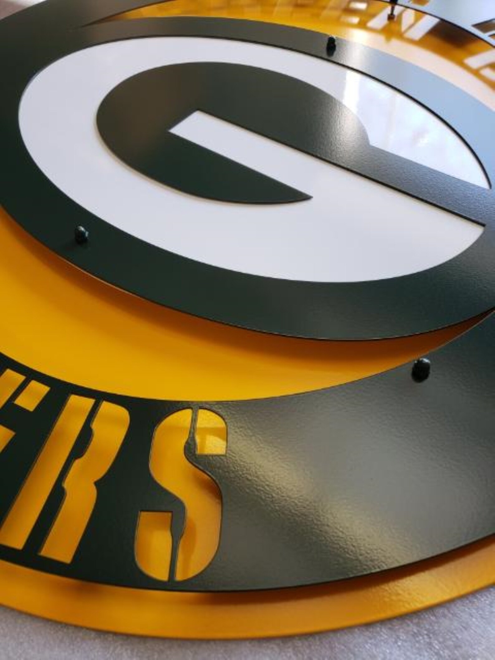 Green Bay Packers Metal Sign Green Bay Packers Sports | Etsy