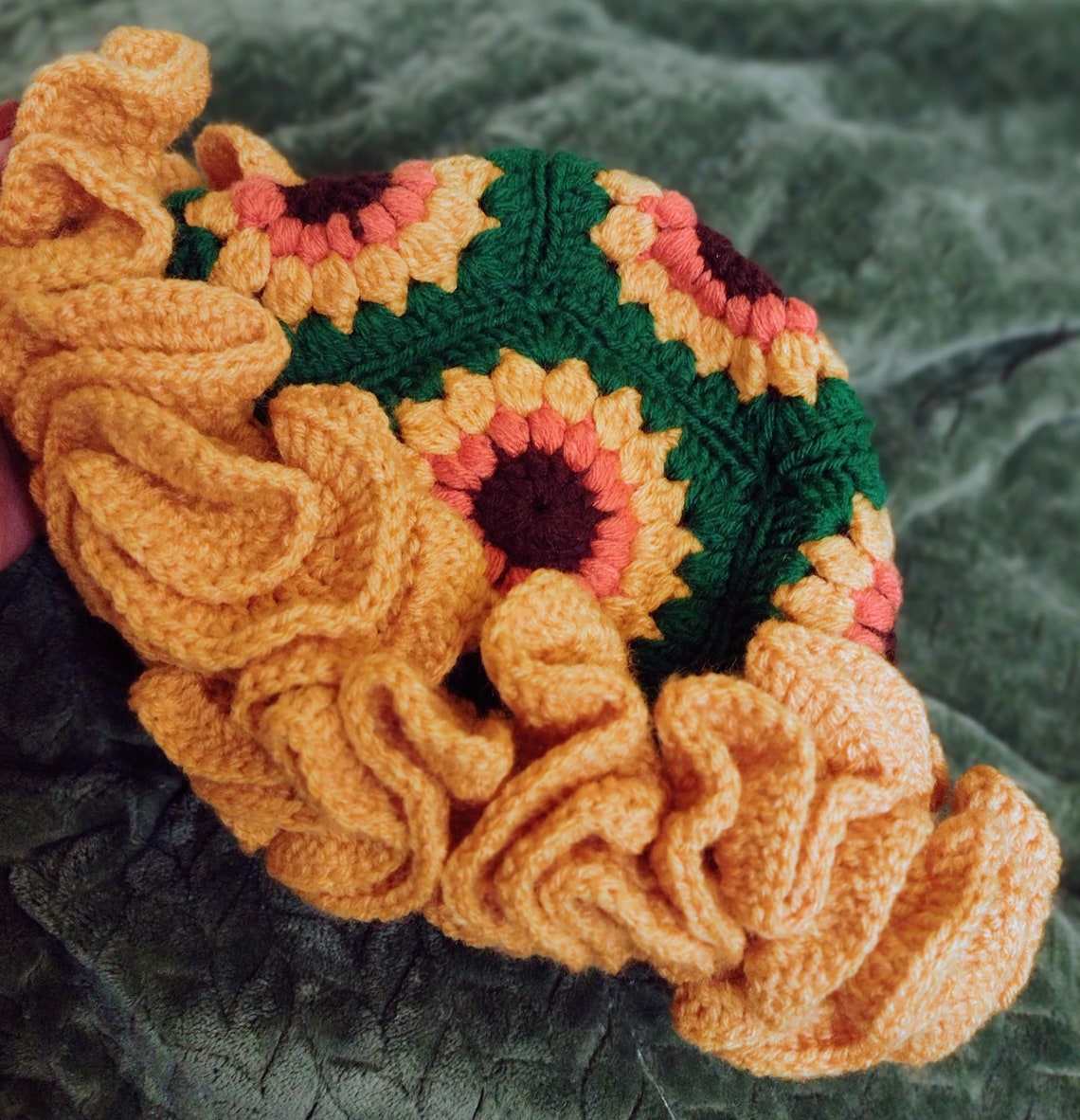 Sunflower Extra Ruffle Hat - Etsy