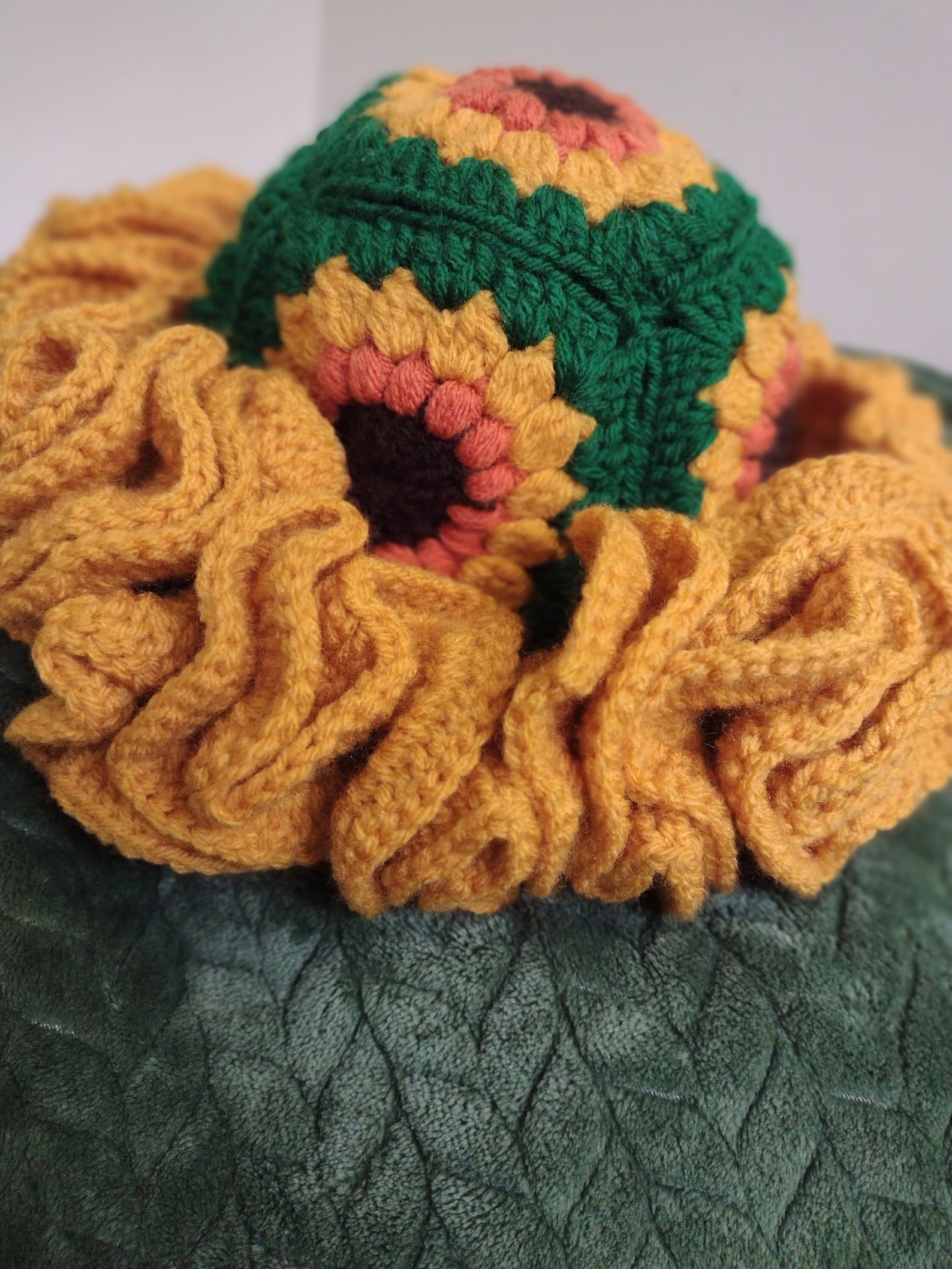 Sunflower Extra Ruffle Hat - Etsy