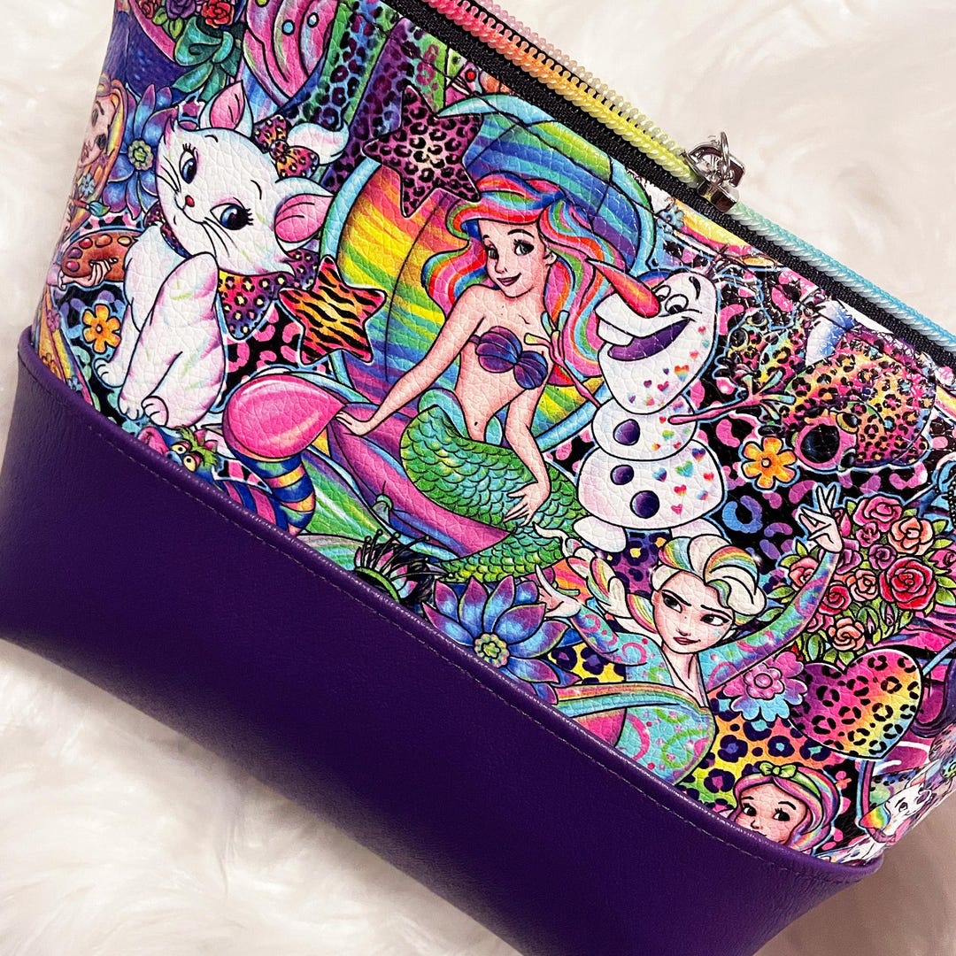 Neon Princess Makeup Bag / Pencil Pouch - Etsy