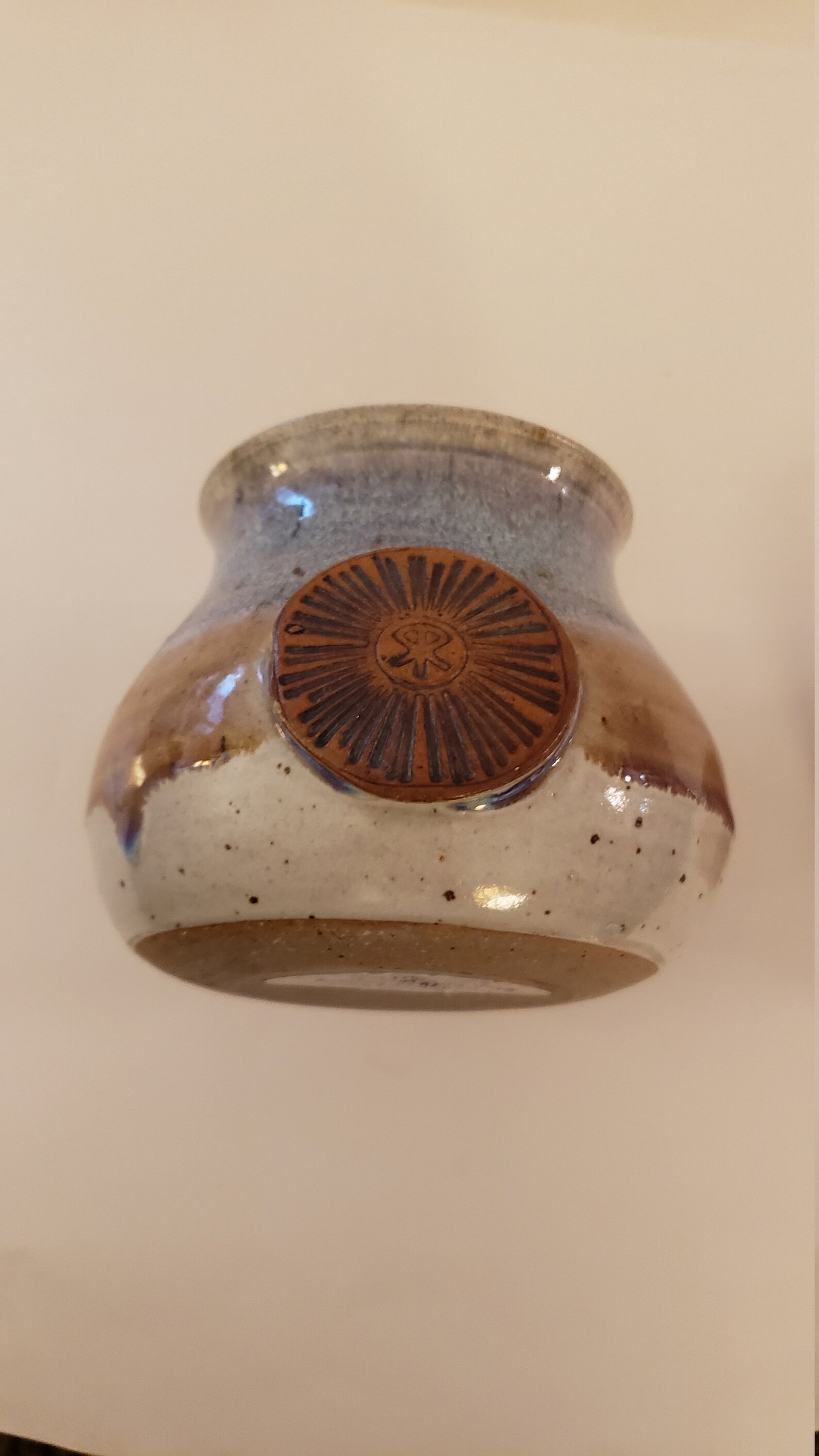 Blue Spruce pottery jar | Etsy