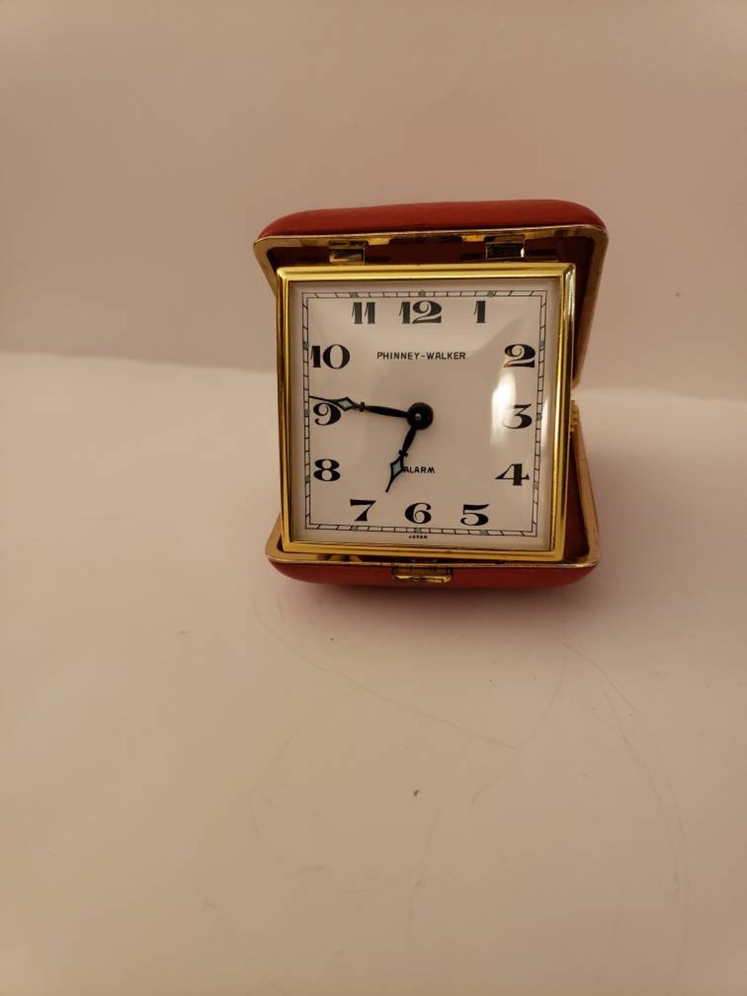 Vintage Phinney Walker Travel Alarm Clock - Etsy