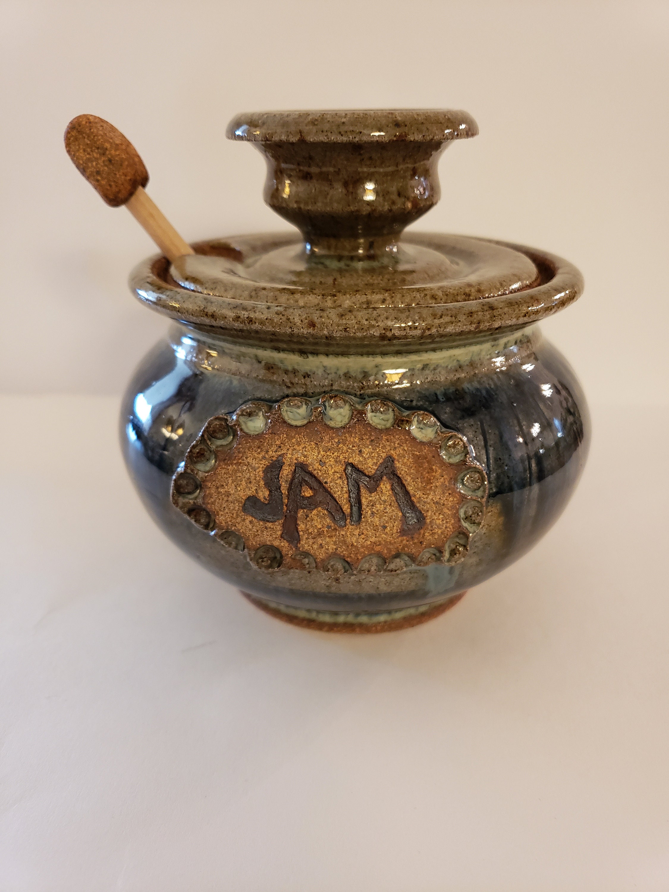 Jam Pottery Jar | Etsy