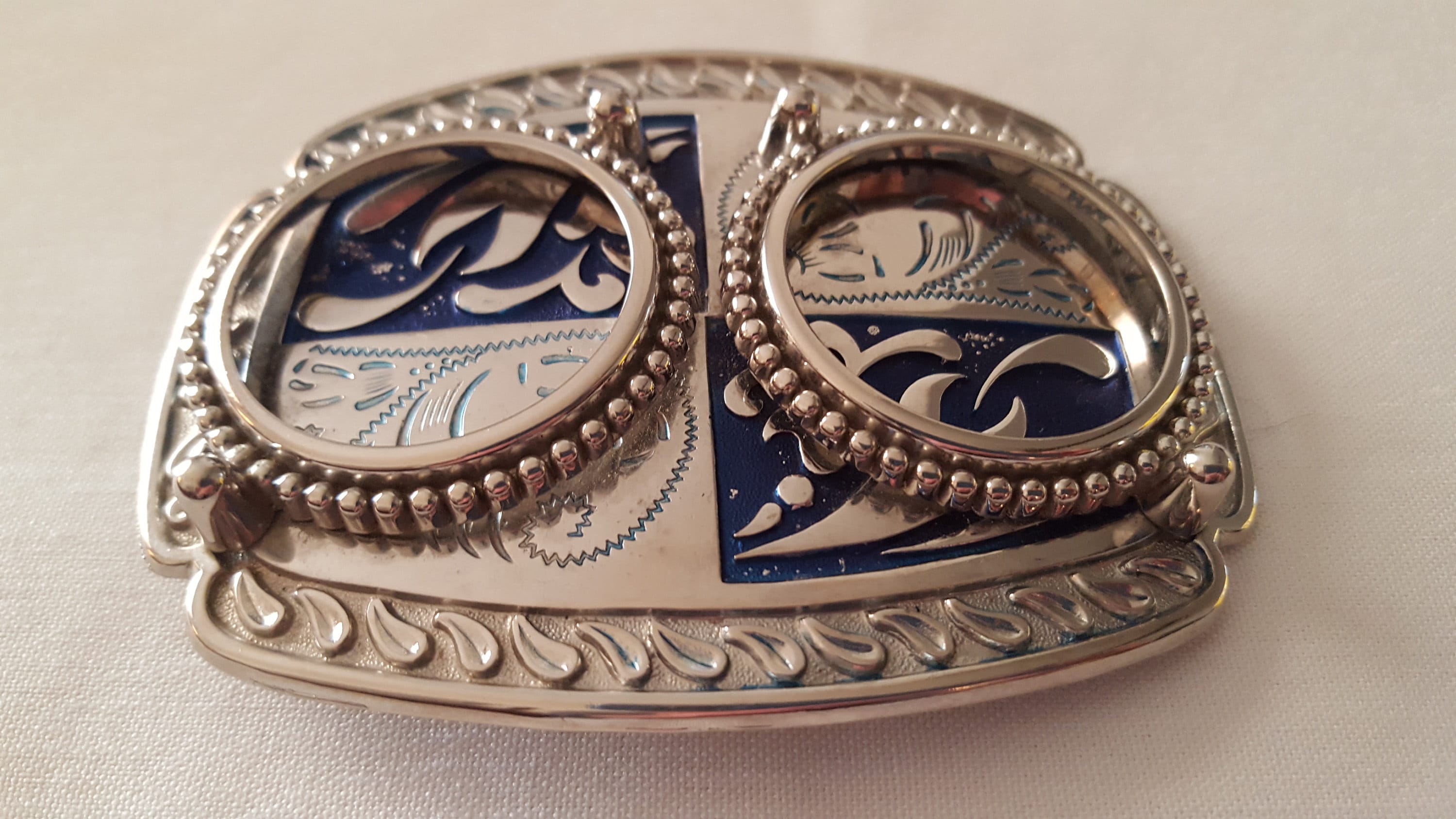 Ladies large fancy belt buckle | Etsy