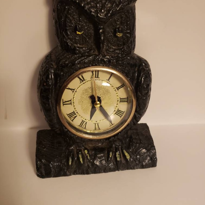 Owl Clock - Etsy