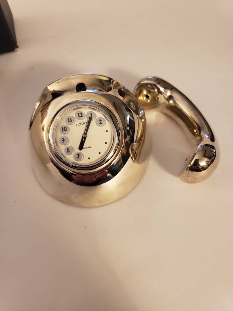 Miniature Phone Clock | Etsy