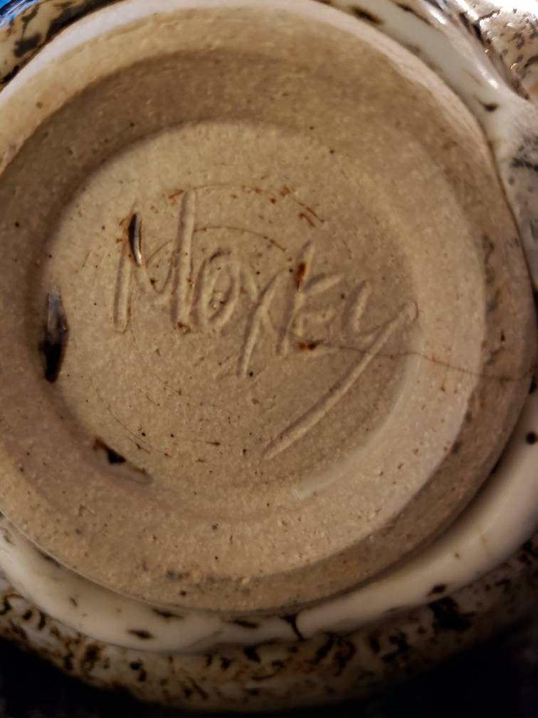 Moxley pottery pitcher | Etsy