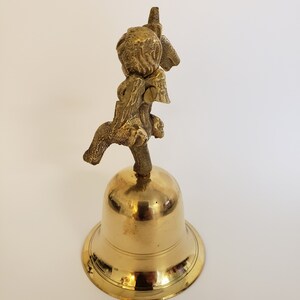 Brass Bell With Angel - Etsy
