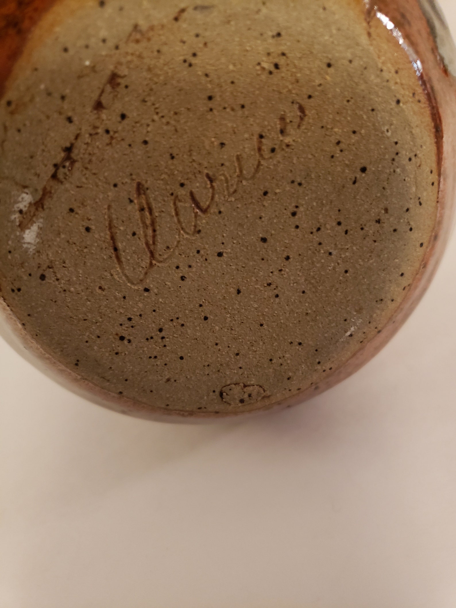 Pottery Vase Signed - Etsy