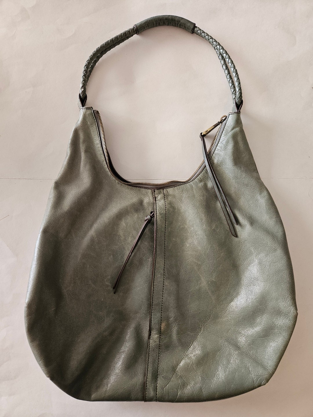 Original Hobo Green Leather Bag - Etsy
