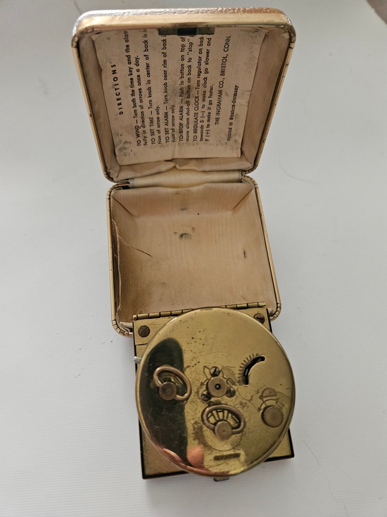 Arco Travel Alarm Clock West Germany - Etsy