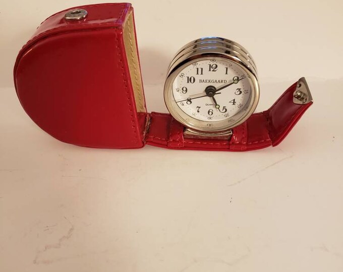 Baekgaard Travel Alarm Clock - Etsy